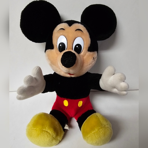 Disney | Toys | Vintage Mickey Mouse Plush | Poshmark